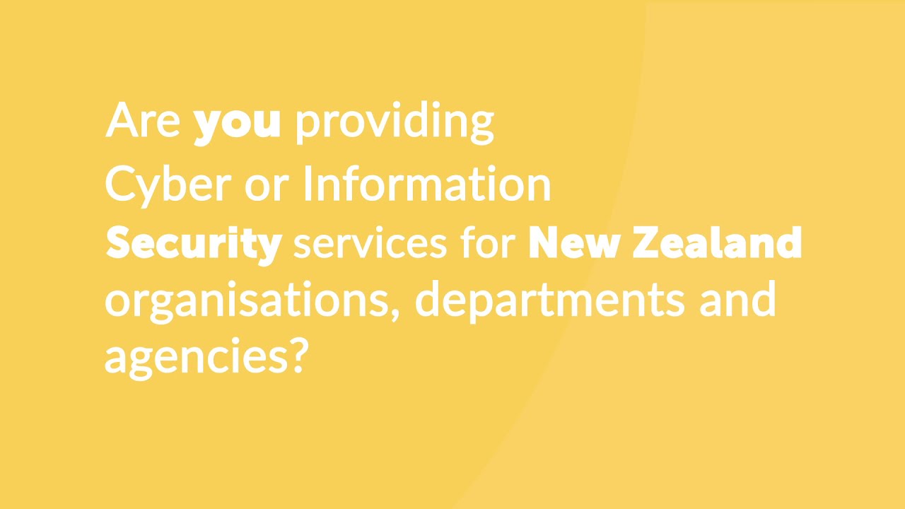 How you can help New Zealand cyber & information security